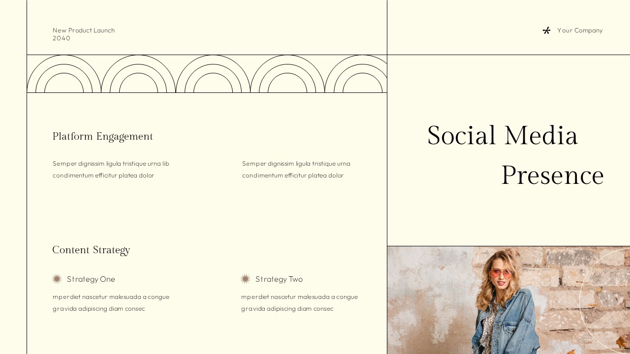 Cream Brown Minimalist Product Launch Keynote, Presentation Templates