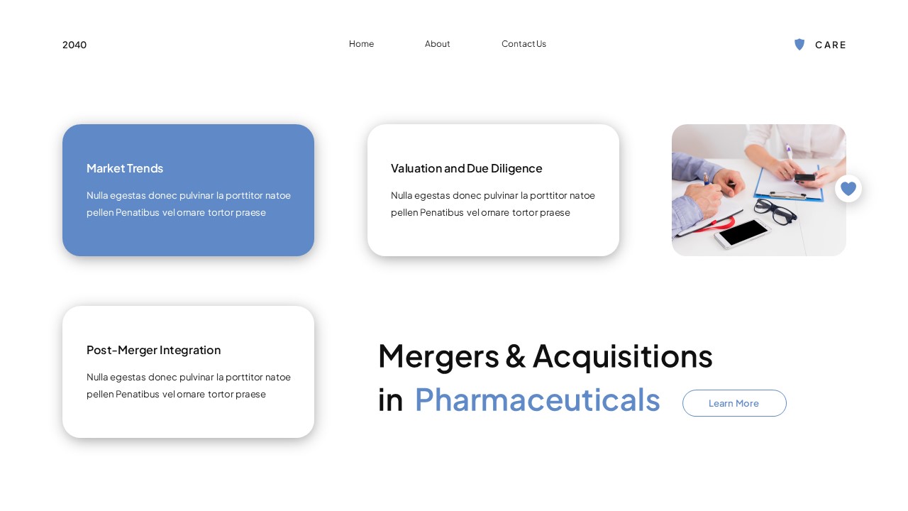 White Blue Modern Consultant Management Presentation, Presentation ...