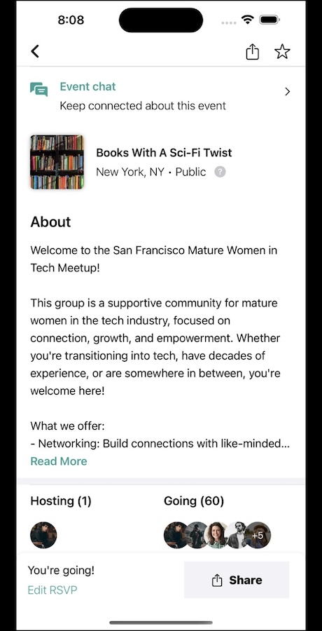 Meetup App Clone UI Template by knobapps | CodeCanyon