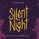 Silent Night - Halloween Font, Fonts | GraphicRiver