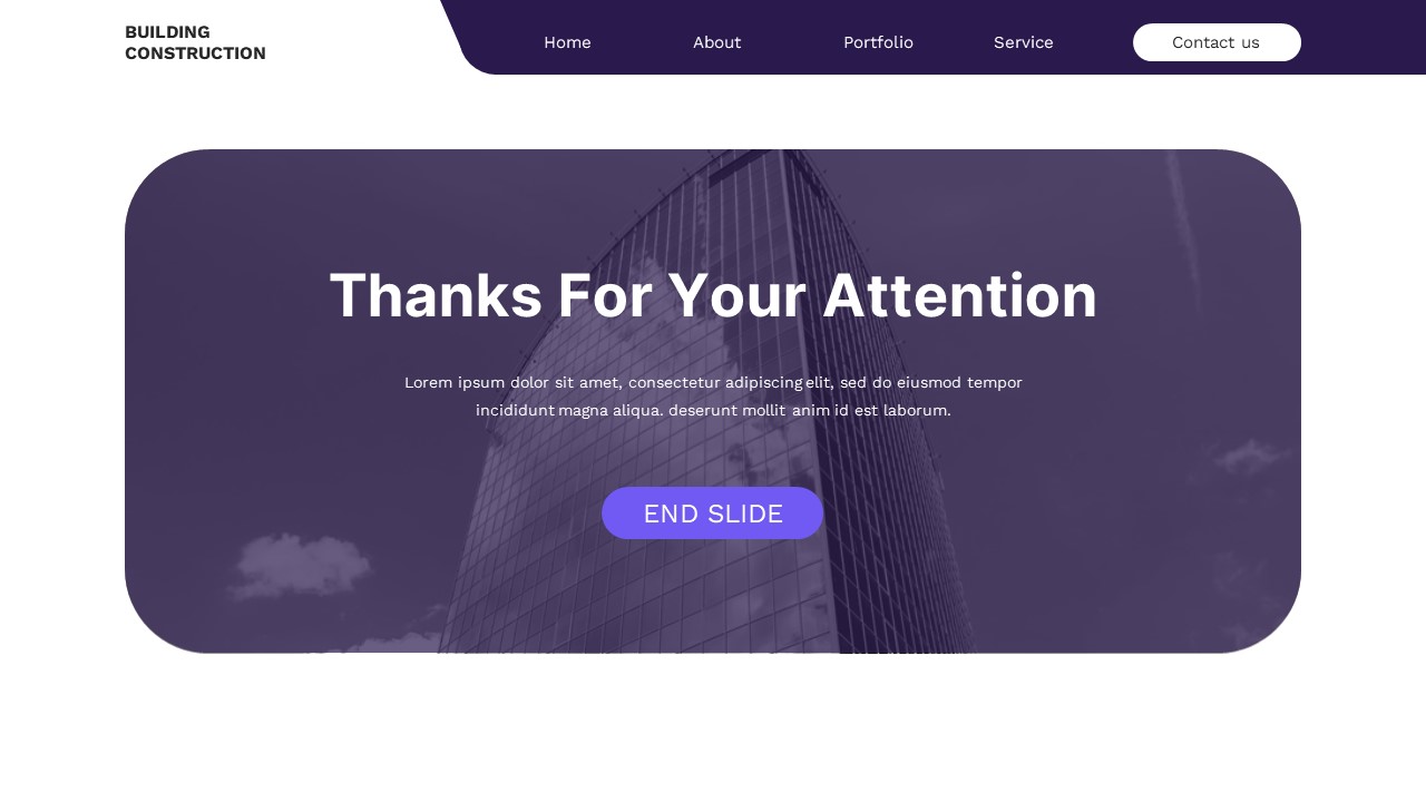 Building Construction - Building Google Slide Templates, Presentation ...