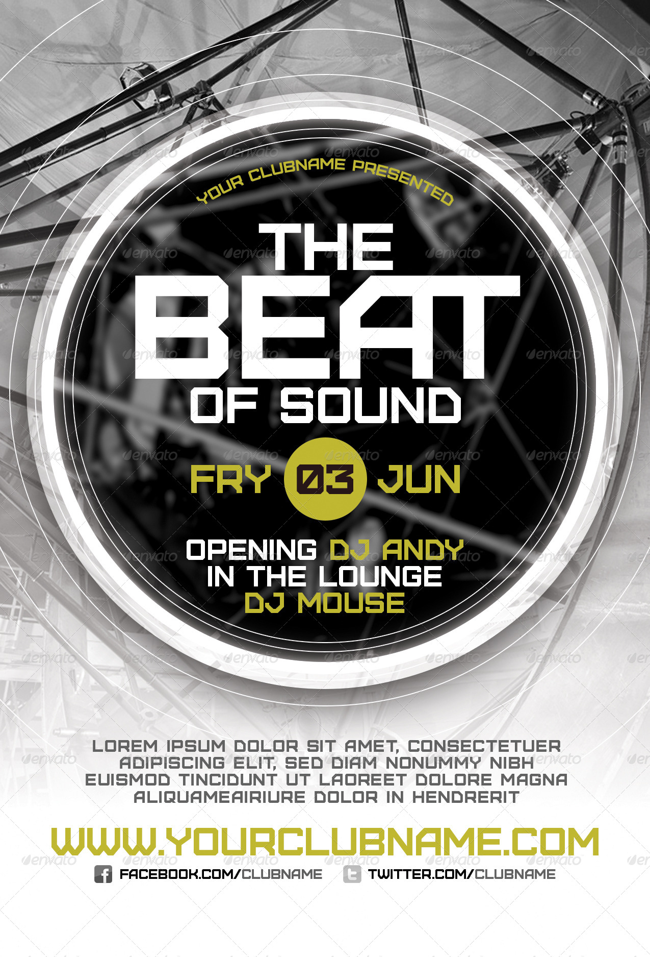 5 Alternative Flyer Templates, Print Templates | GraphicRiver