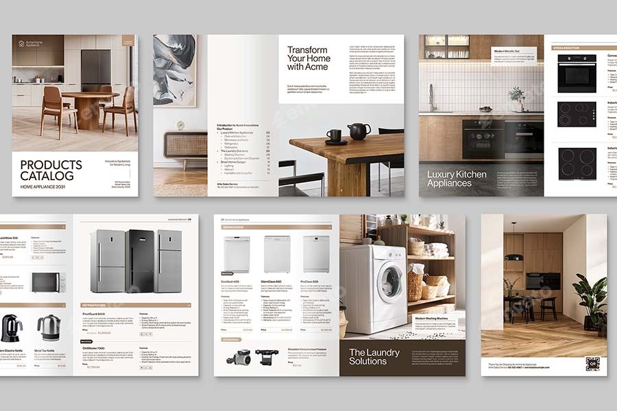 Catalog Template, Print Templates | GraphicRiver