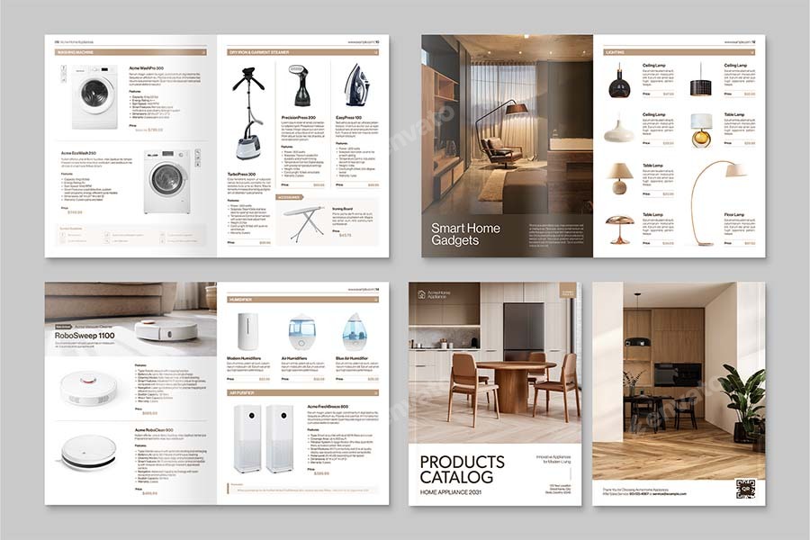 Catalog Template, Print Templates | GraphicRiver