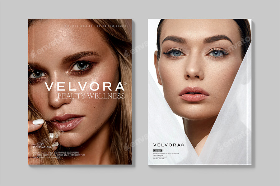 Beauty & Wellness Brochure Template, Print Templates | GraphicRiver