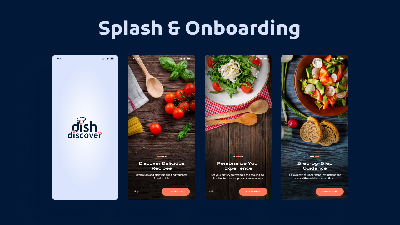 dish-discover - Online Cooking Mobile App Template - Flutter - Android/iOS UI Kit by idea2code ...