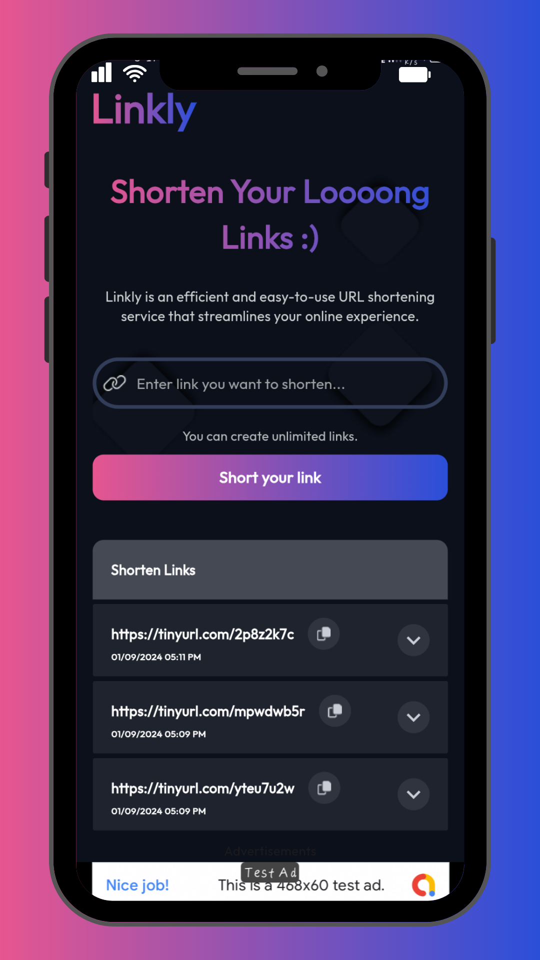 Linkly - URL Shortener With Ads by RoboCorp | CodeCanyon