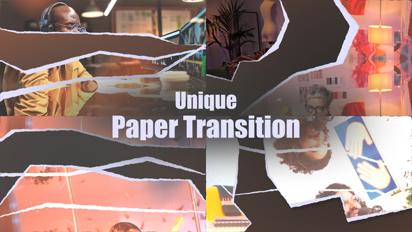 Paper Transitions, After Effects Project Files | VideoHive