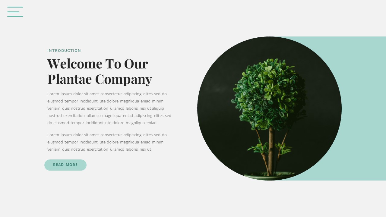 Plantae - Plant Google Slides Template, Presentation Templates ...