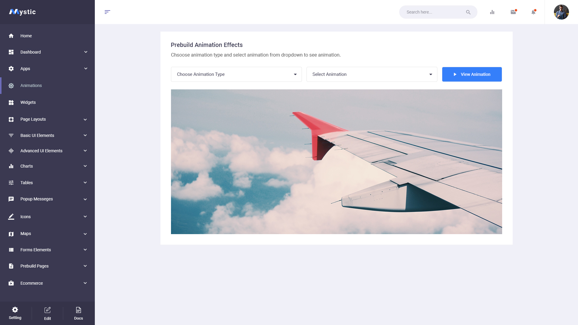 Mystic | Admin Dashboard XD Template by metropolitantheme | ThemeForest