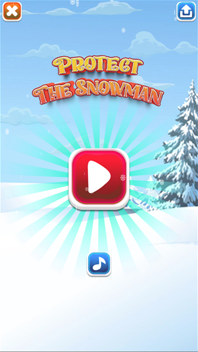 Protect The Snowman ( Construct | C3P | CAPX | HTML5 ) Christmas Game ...