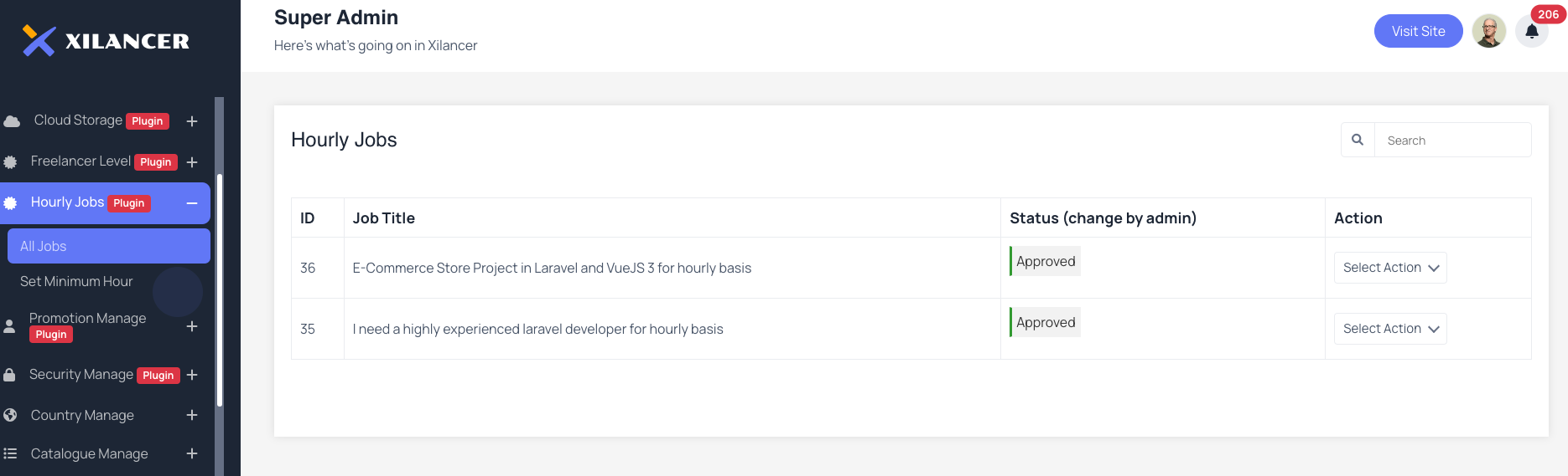 Hourly Hiring Plugin for Xilancer – Freelancer Marketplace Platform by xgenious