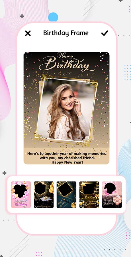 Happy Birthday Photo Frames - Frame Maker App - Birthday Photo Maker ...