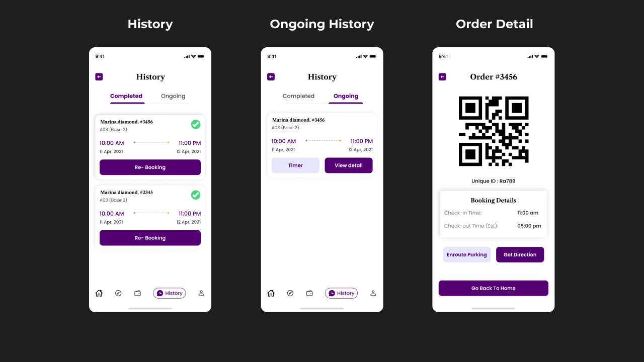 Quik Parc | Parking Mobile App | React Native Expo Template by codeforge0
