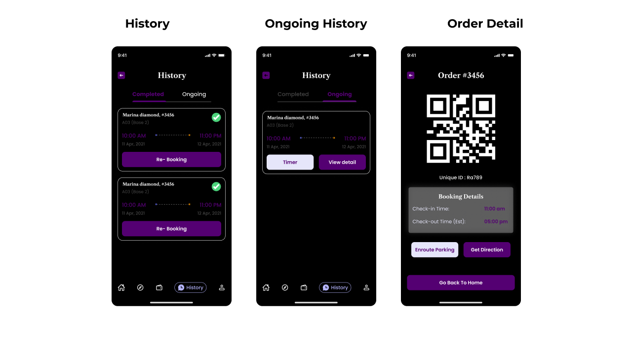 Quik Parc | Parking Mobile App | React Native Expo Template by codeforge0