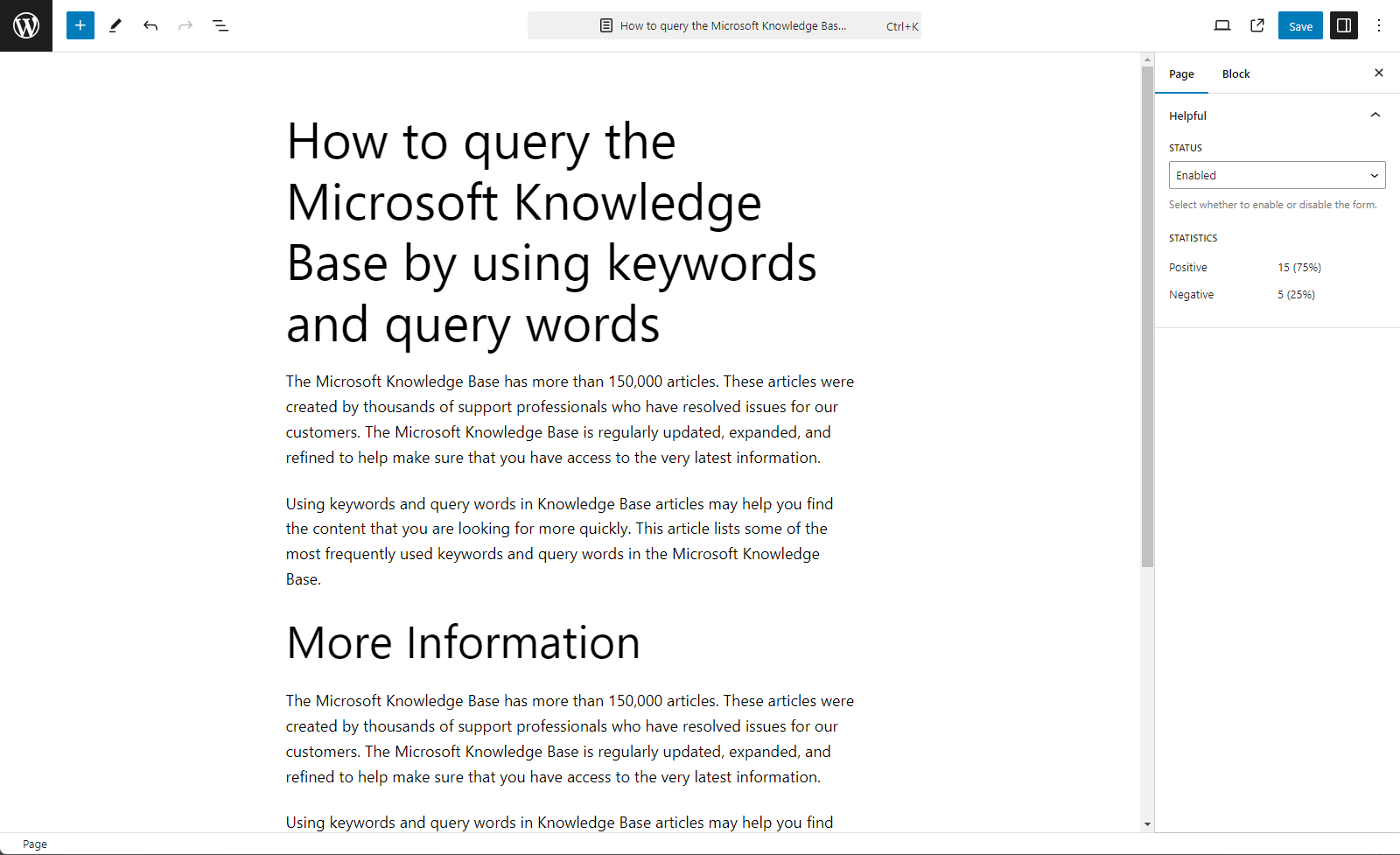 Helpful - Article Feedback Plugin for WordPress by DAEXT | CodeCanyon