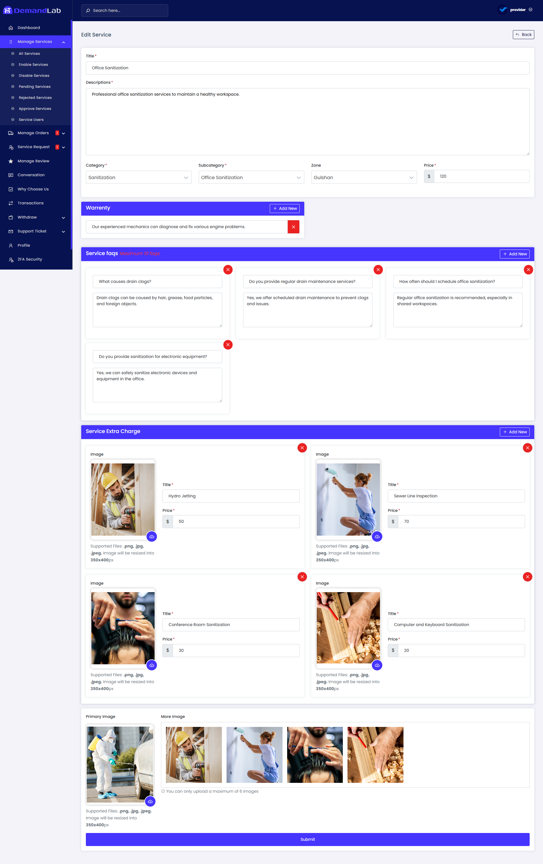 DemandLab - Multivendor Home Service Platform | Flutter App + Admin ...