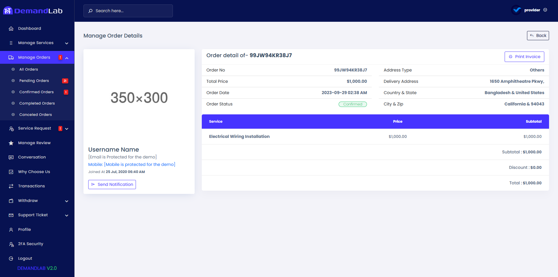 DemandLab - Multivendor Home Service Platform | Flutter App + Admin ...