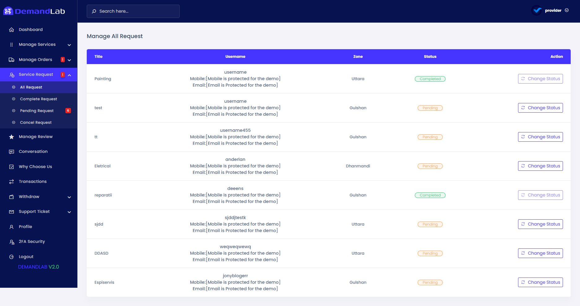DemandLab - Multivendor Home Service Platform | Flutter App + Admin ...
