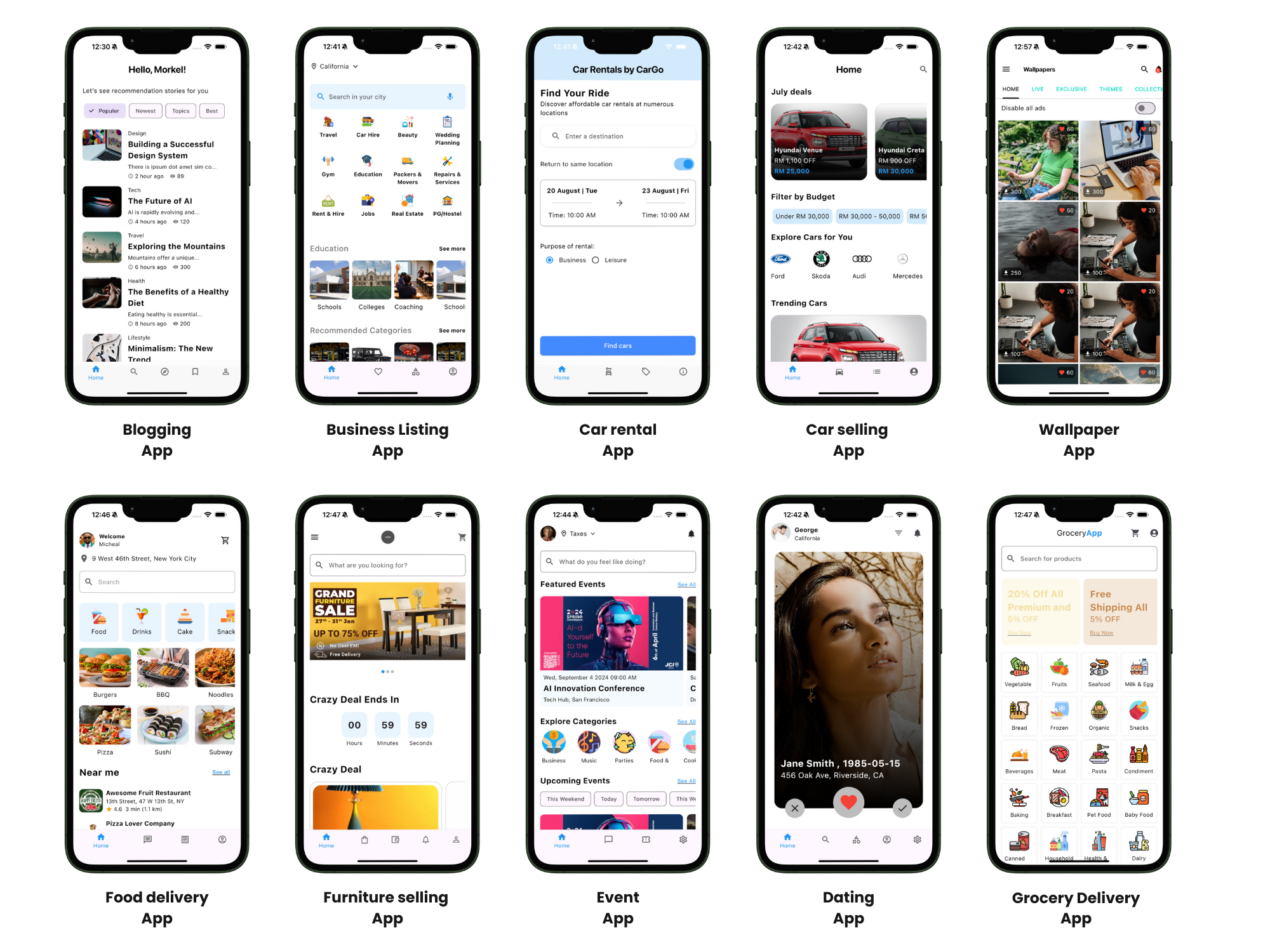 WOWKit – The Ultimate Flutter UI Kit! 25 Apps UI Template, NO THIRD ...