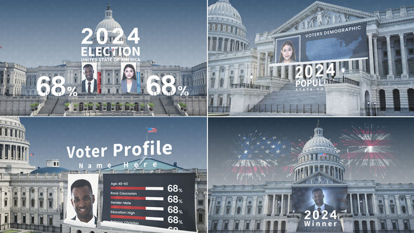 Us Election Intro, After Effects Project Files | VideoHive