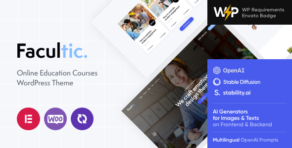 Facultic - Tutoring, Teacher, Tuition WordPress Theme by AncoraThemes