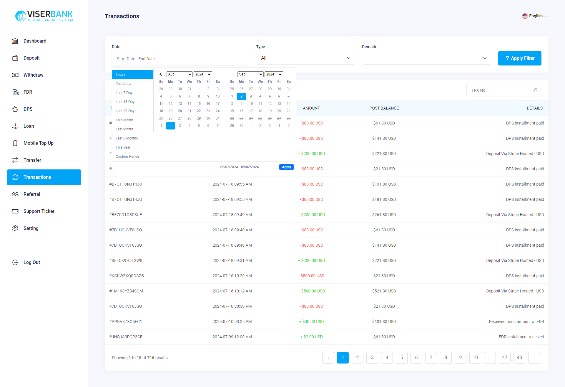ViserBank - Digital Banking System by ViserLab | CodeCanyon