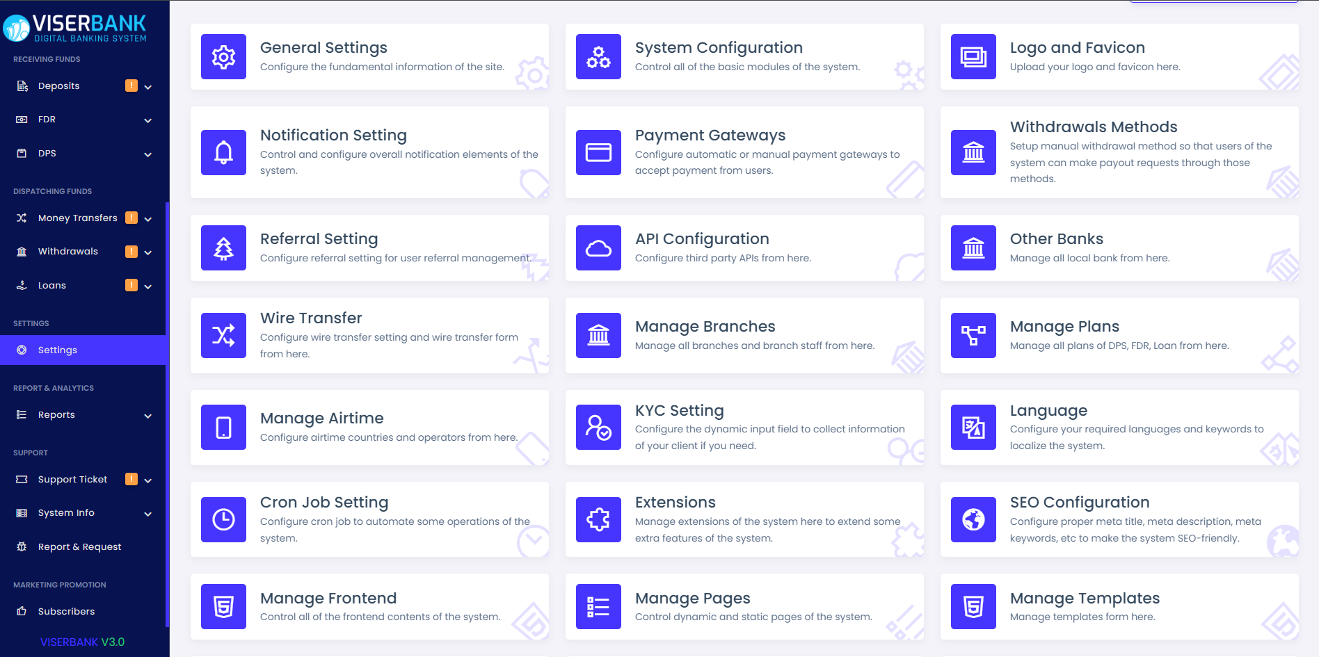 ViserBank - Digital Banking System by ViserLab | CodeCanyon