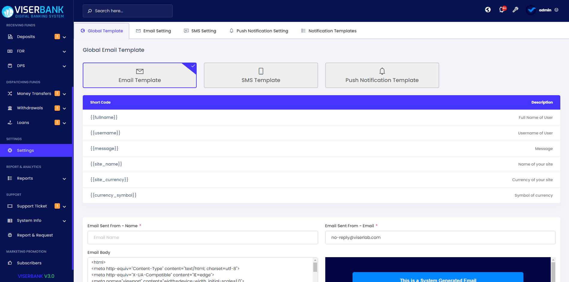ViserBank - Digital Banking System by ViserLab | CodeCanyon
