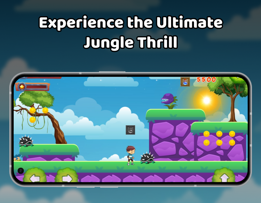 Jungle Thrill Journey - HTML5 Game with Admob Monetization by Nimboos_Apps