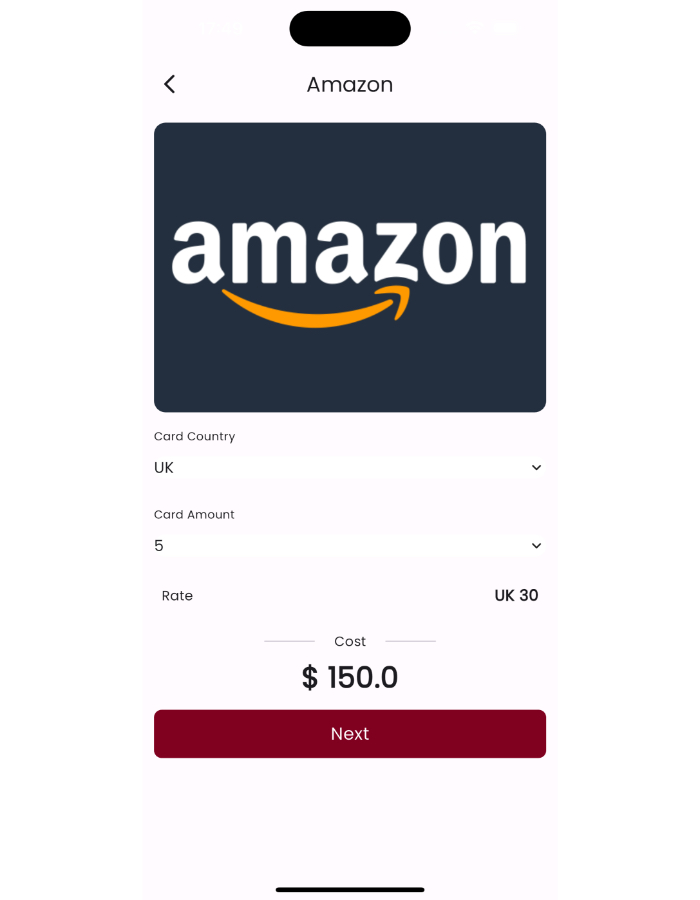 theGifta: Gift Card trading, Creating and Redeeming Flutter App and ...