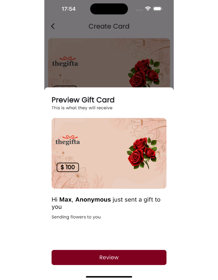 theGifta: Gift Card trading, Creating and Redeeming Flutter App and ...