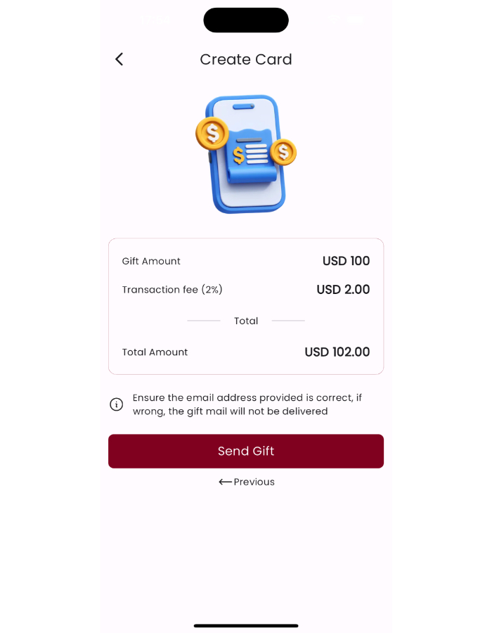 theGifta: Gift Card trading, Creating and Redeeming Flutter App and ...