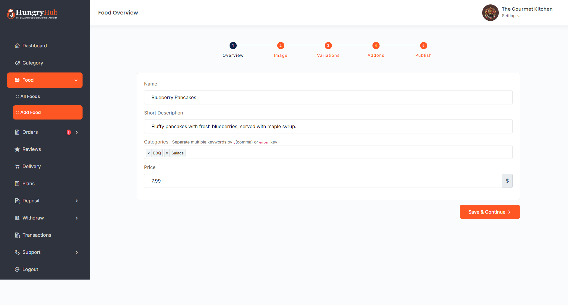 HungryHub - On Demand Food Ordering Platform by ViserLab | CodeCanyon