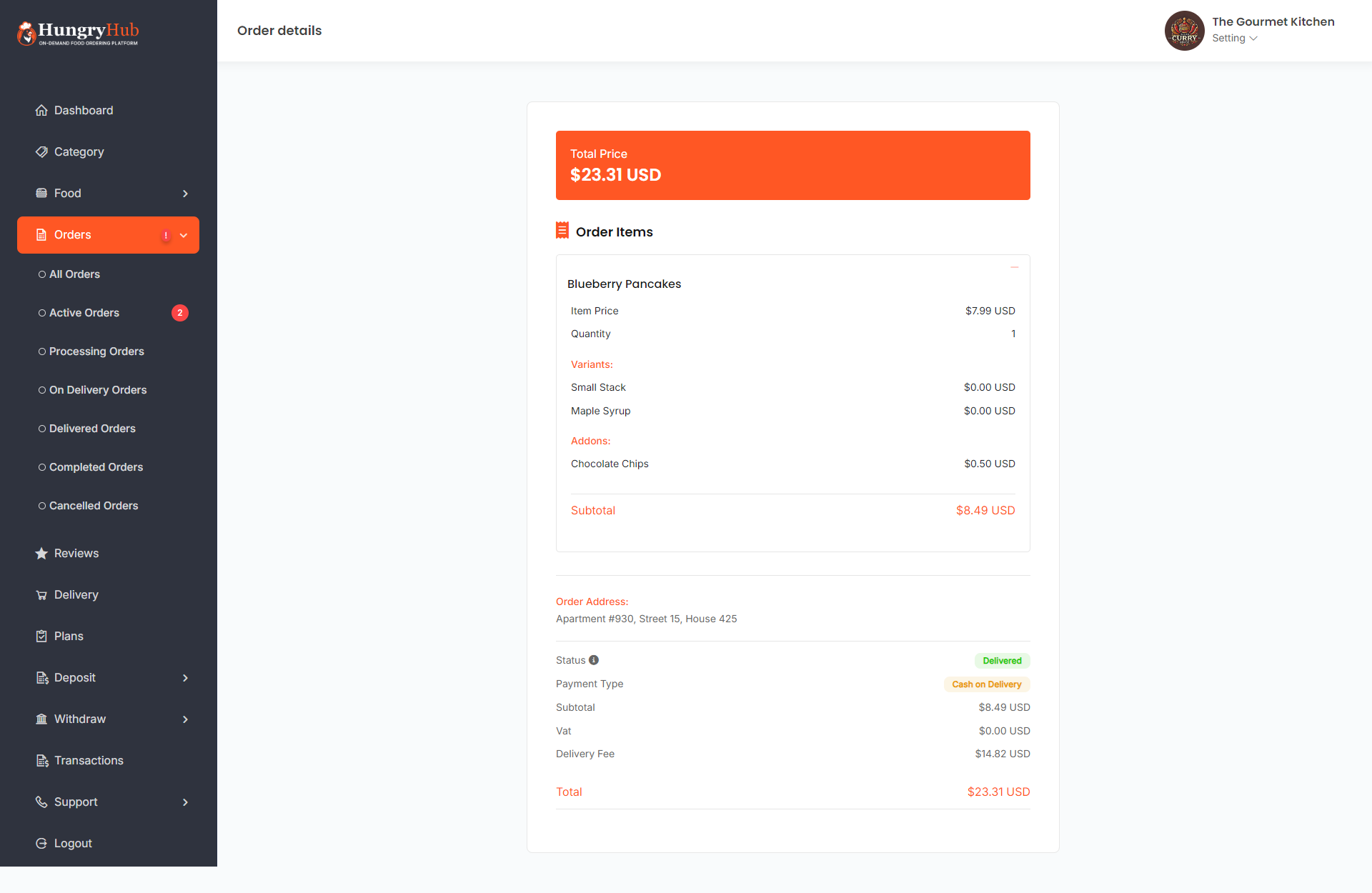 HungryHub - On Demand Food Ordering Platform by ViserLab | CodeCanyon