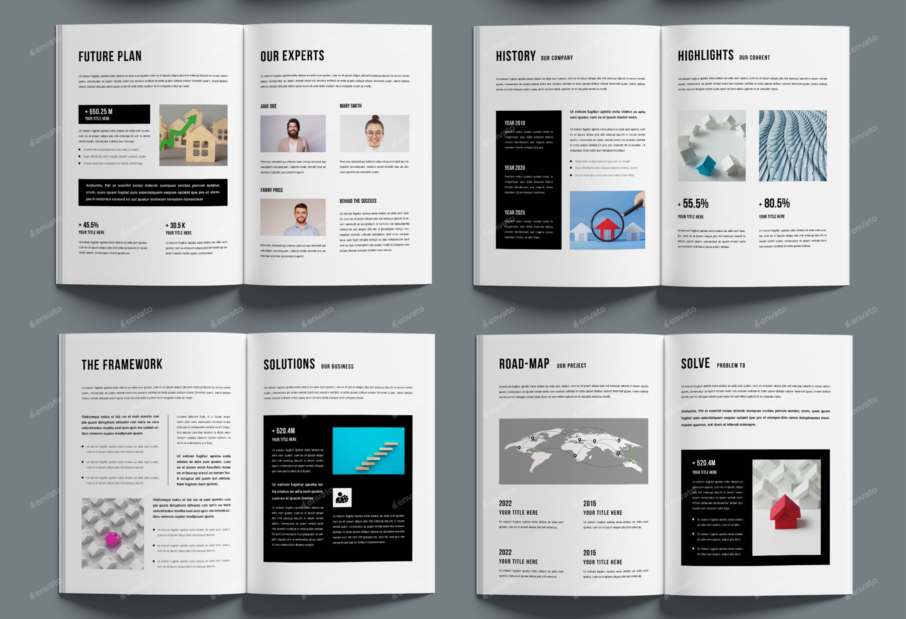 White Paper Layout Design Template, Print Templates | GraphicRiver