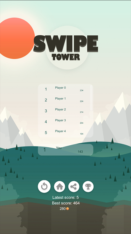 Swipe Tower - Unity project by TinyStudioGames | CodeCanyon