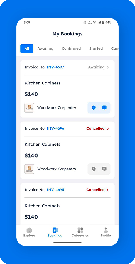 eDemand-Multi Vendor On Demand Handy Services, Handyman with Flutter App | Admin panel | Web ...