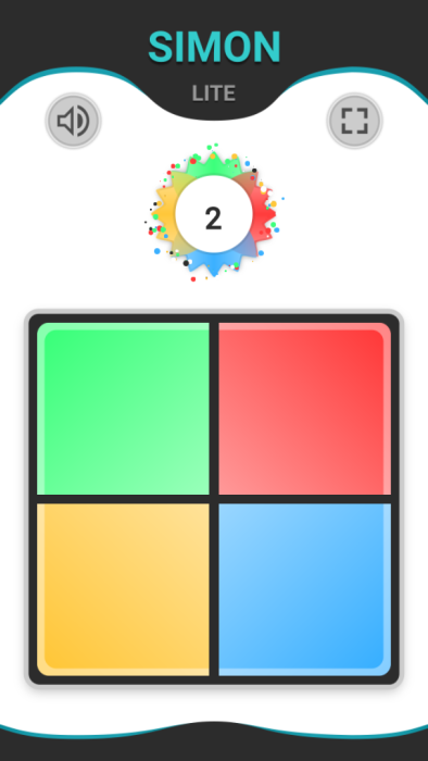 Simon Lite by GamesGouki | CodeCanyon