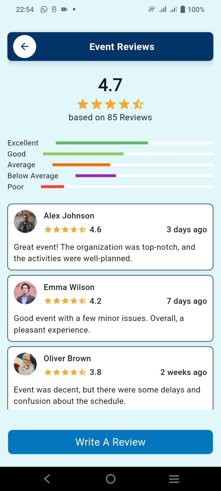 All Events Booking and Management Tickets Flutter App UI Template by ...