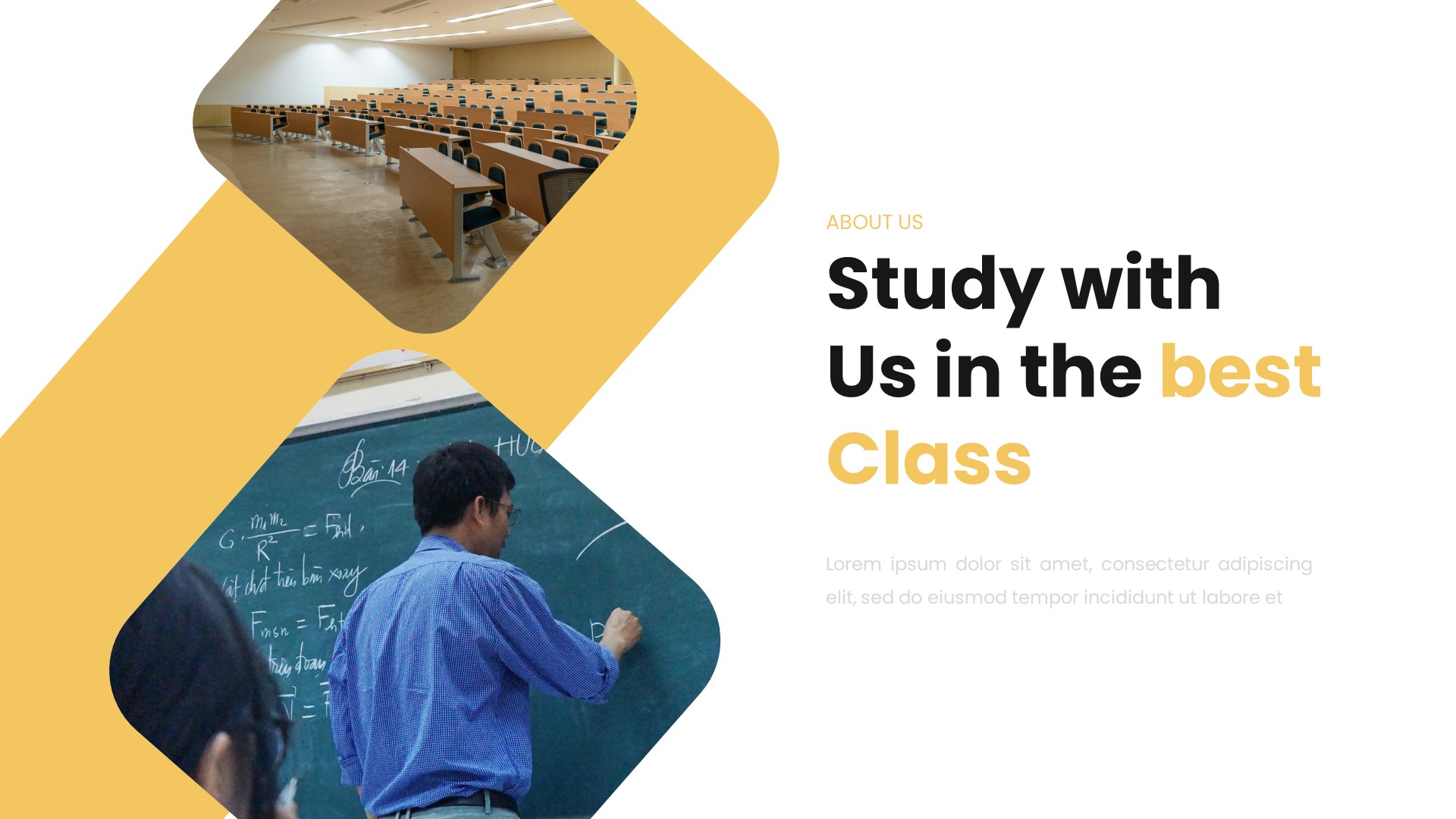 E-class – Education PowerPoint Template, Presentation Templates ...