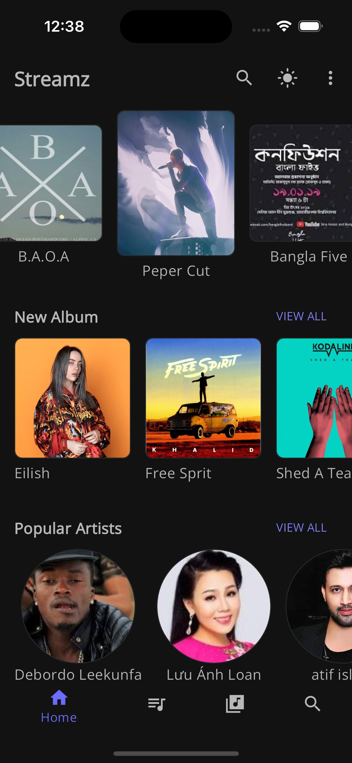 Streamz Multi-Platform: Create Music Apps for Android, and iOS - All-in-One Flutter Solution ...