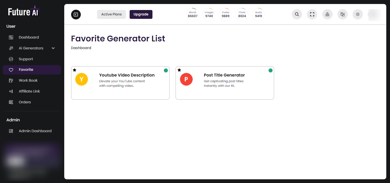 Future Ai - OpenAI Content, Image, Chat, Code Generator as SaaS by ...