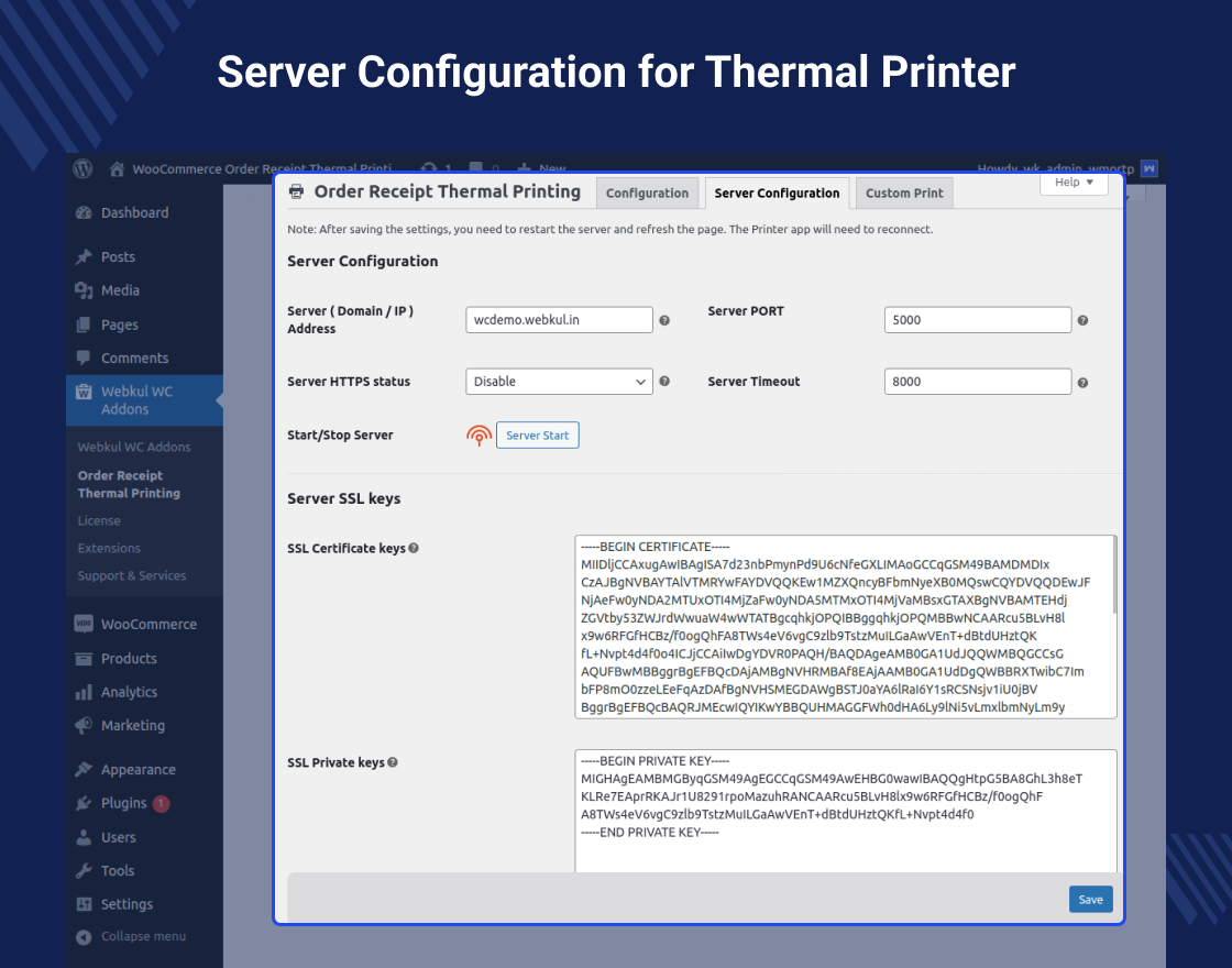 WooCommerce Order Receipt Cloud Thermal Printing by Webkul | CodeCanyon
