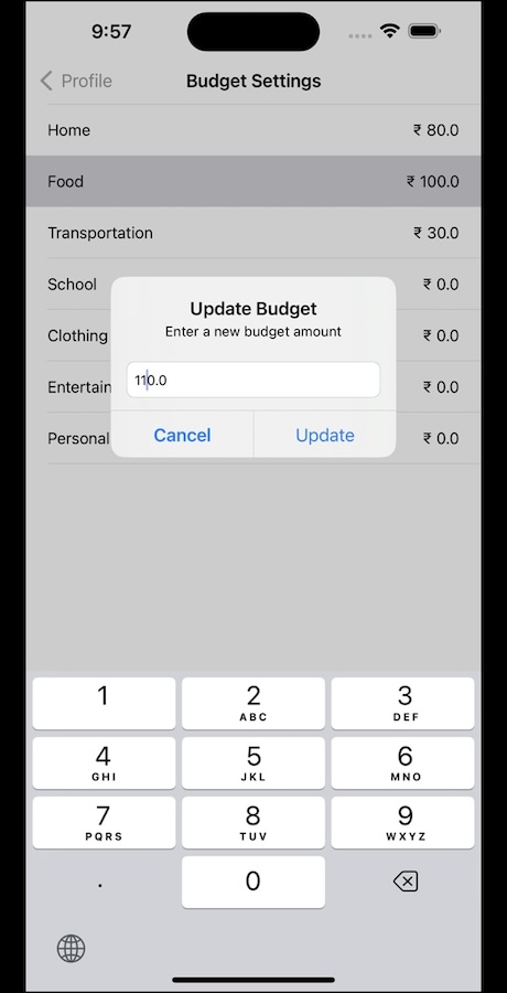 Expense Tracker - iOS App by knobapps | CodeCanyon