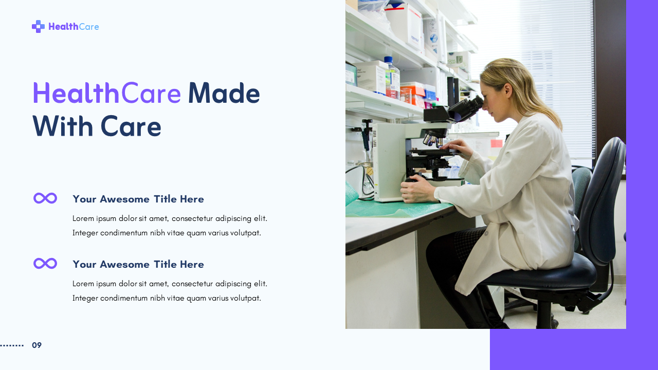 HealthCare - Medical and Healthcare Presentation Template, Presentation ...