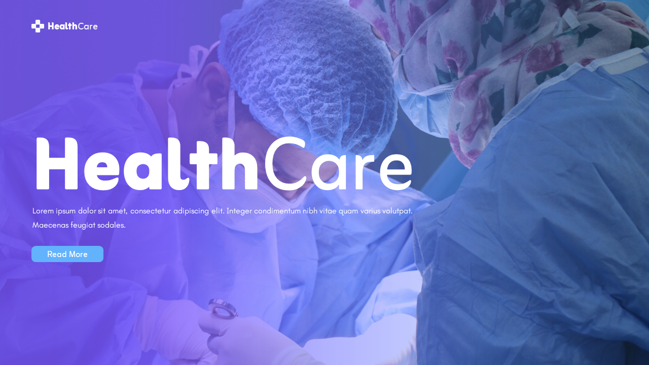 HealthCare - Medical and Healthcare Presentation Template, Presentation ...