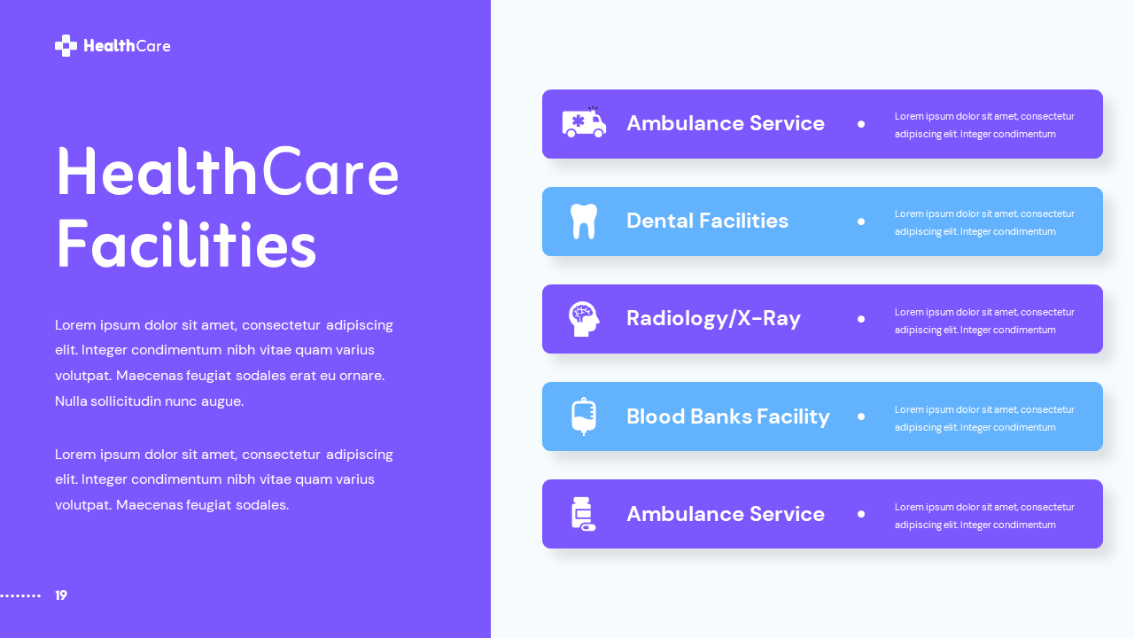 HealthCare - Medical and Healthcare Presentation Template, Presentation ...