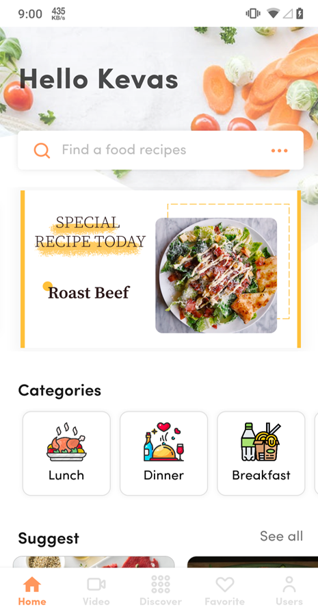Recipe App - Ultimate Recipes App flutter 3.0 Cooking app Android and ...
