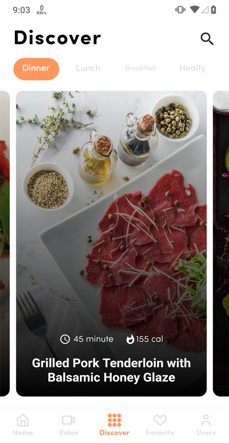 Recipe App - Ultimate Recipes App flutter 3.0 Cooking app Android and ...